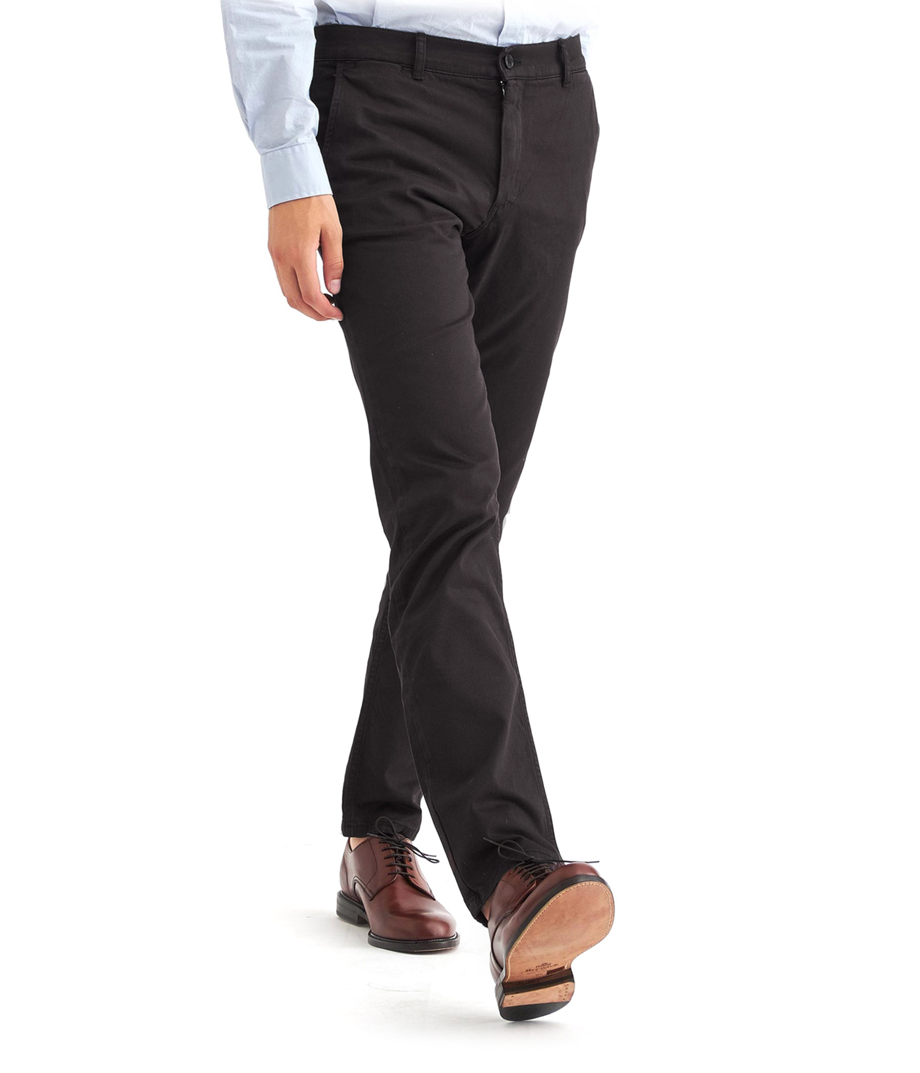 ADAN BLACK SWAN - Regular Fit Chino - Velour By Nostalgi